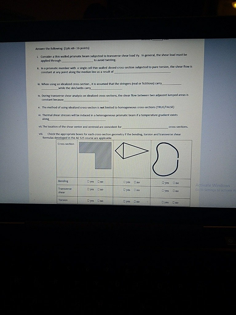 Solved Answer the following (2pts x8 16 points) L. Consider | Chegg.com