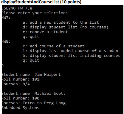 Solved // CSE240 Fall 2018 HW 7 & 8 // Write your name | Chegg.com