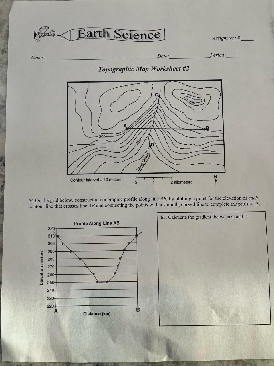 Solved Earth Seience Assignment # Name: Date: Period: | Chegg.com