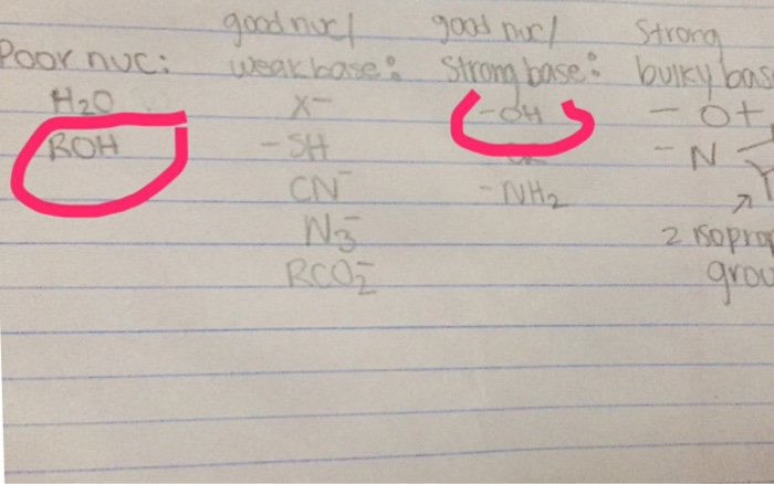 Solved what's the difference between ROH and -OH? Aren't | Chegg.com