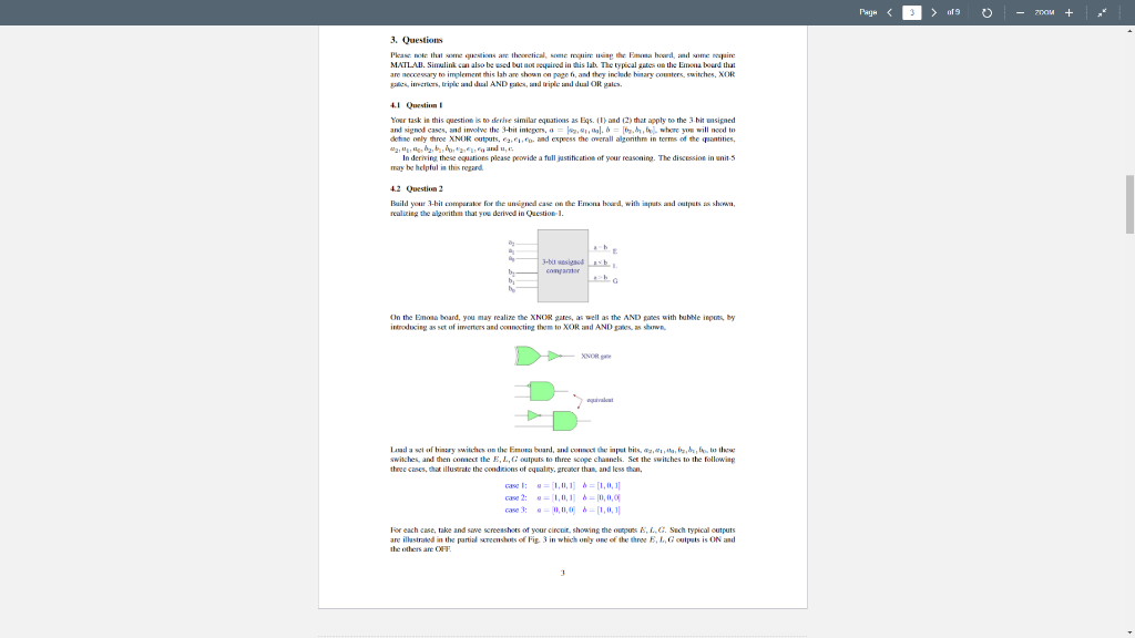 1. Introduction The purpose of this lab is to design | Chegg.com