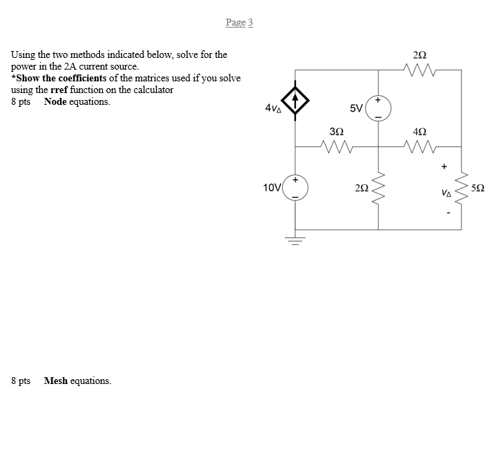 Page 3 202 Using the two methods indicated below, | Chegg.com