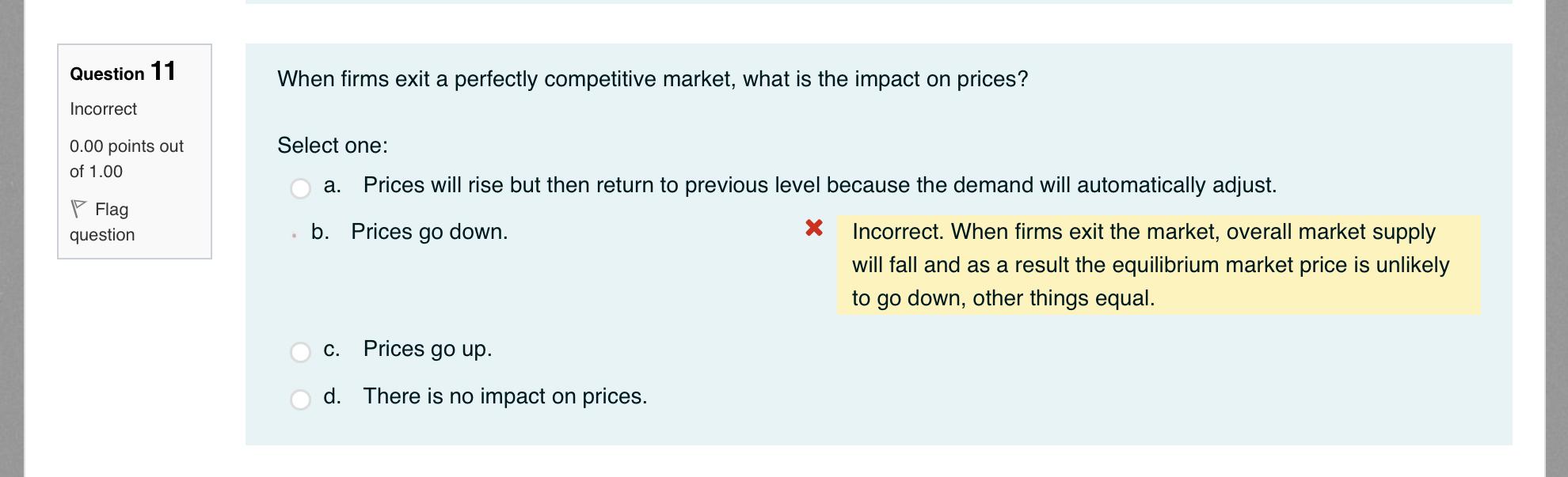 Solved Question 25 Incorrect 0.00 points out of 1.00 P Flag | Chegg.com