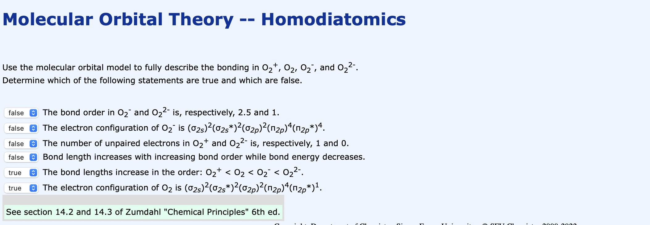 Solved Molecular Orbital Theory Homodiatomics Use The