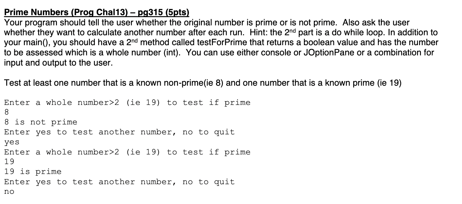Solved We are required to include javadocs, param tags, and | Chegg.com