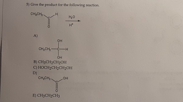 Solved 4) Give the product for the following reaction. CHs | Chegg.com