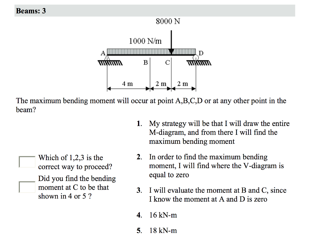 The Maximum Bending Moment In A Beam Occurs At - The Best Picture Of Beam