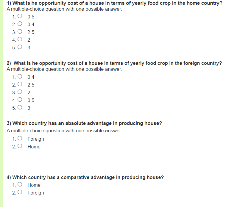 Solved Questions (1-8] are based on the following table and | Chegg.com