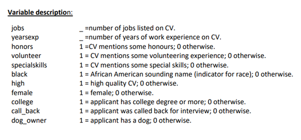 Variable description: \( \begin{array}{lll}\text { | Chegg.com