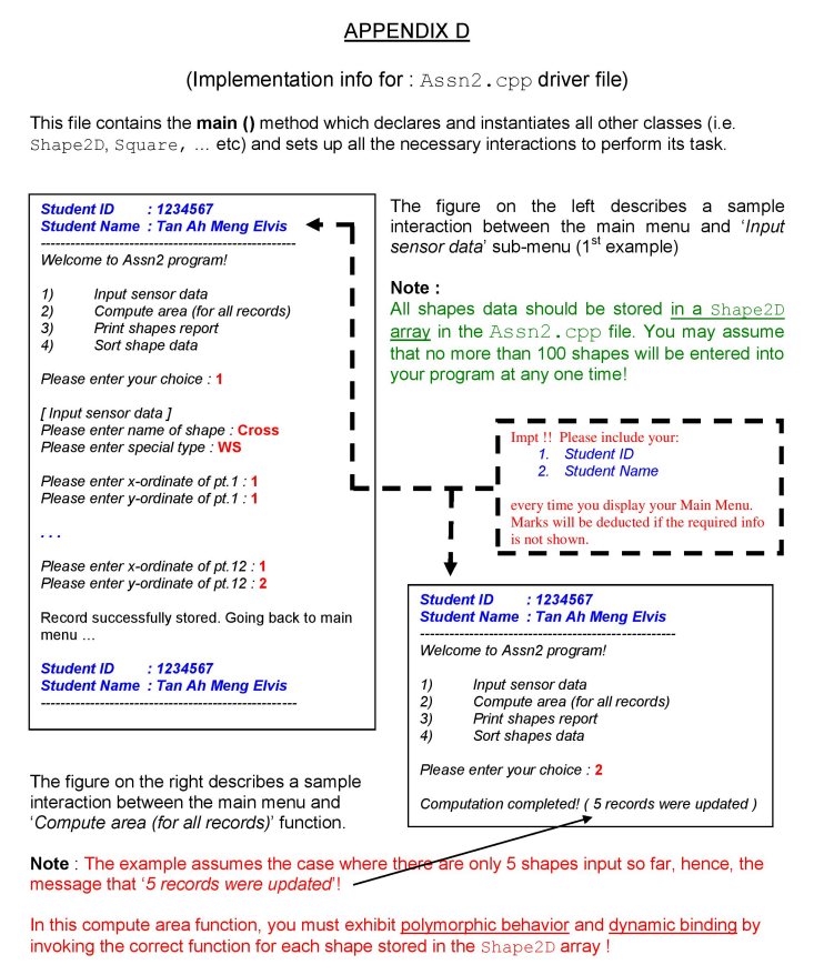 Solved A C++ application where the requirement is to create | Chegg.com
