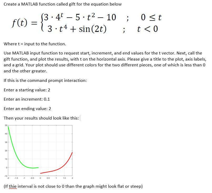 Solved Please use MATLAB. Thank you VERY much for your help. | Chegg.com