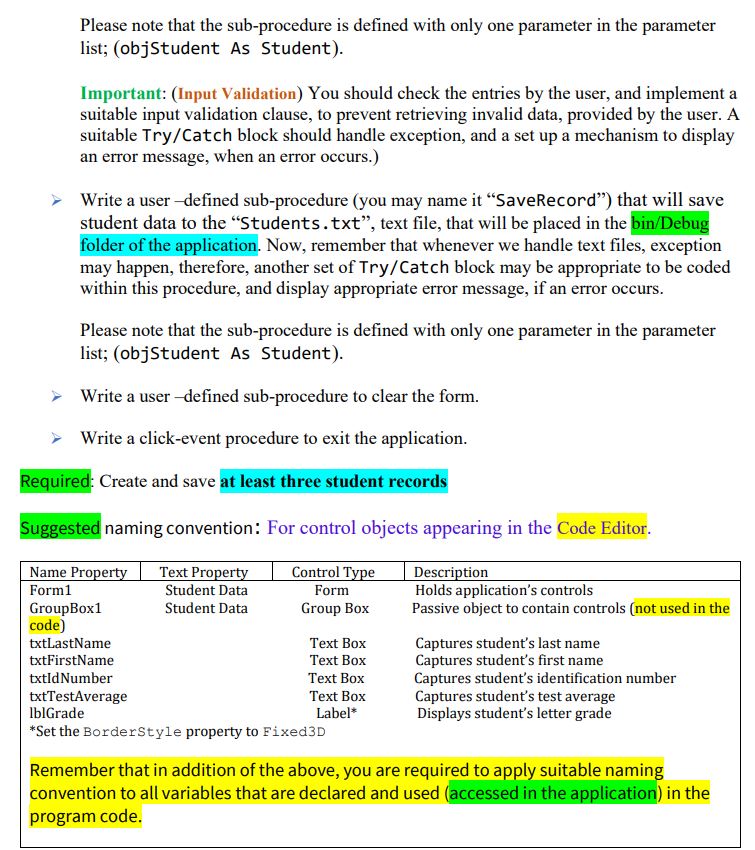 Solved Assignment 1: (15 points): (Student Data): This | Chegg.com