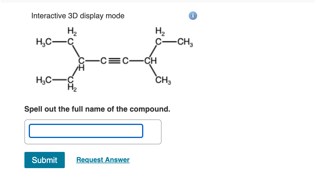 Solved Interactive 3D display modeSpell out the full name of | Chegg.com