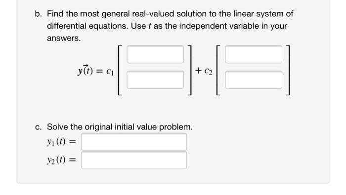 Solved (1 point) Consider the initial value problem -3 1 0 | Chegg.com