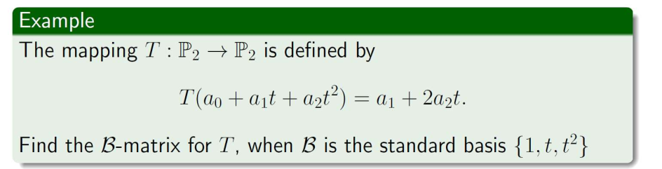 Solved The mapping T:P2→P2 is defined by | Chegg.com