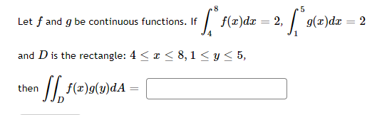 Solved Let f and g be continuous functions. If | Chegg.com