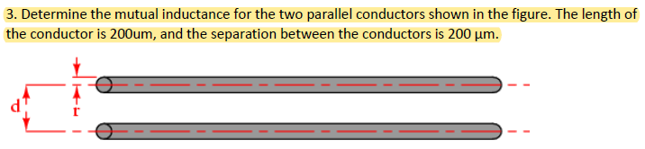 Solved 3. Determine the mutual inductance for the two | Chegg.com