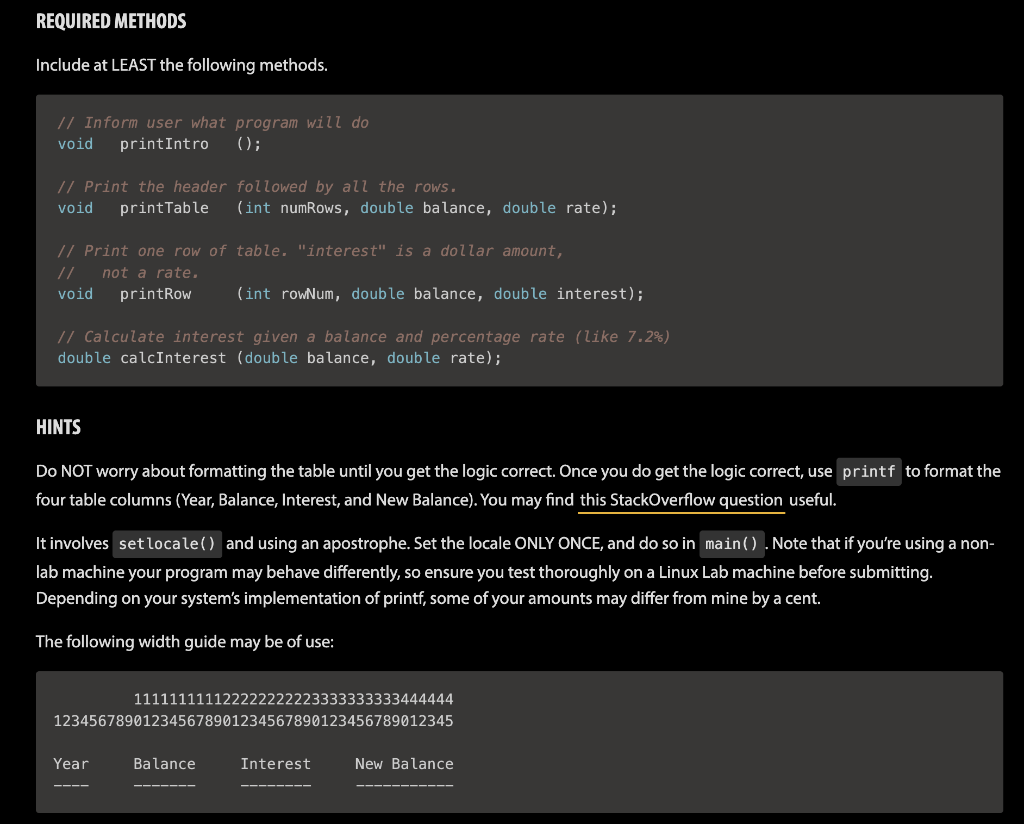 Solved Use PRECISELY the format below with the EXACT same | Chegg.com
