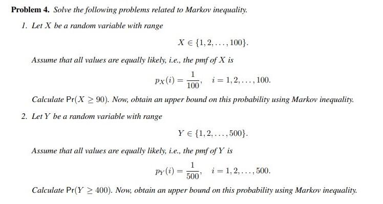 Solved Problem 4. Solve the following problems related to | Chegg.com