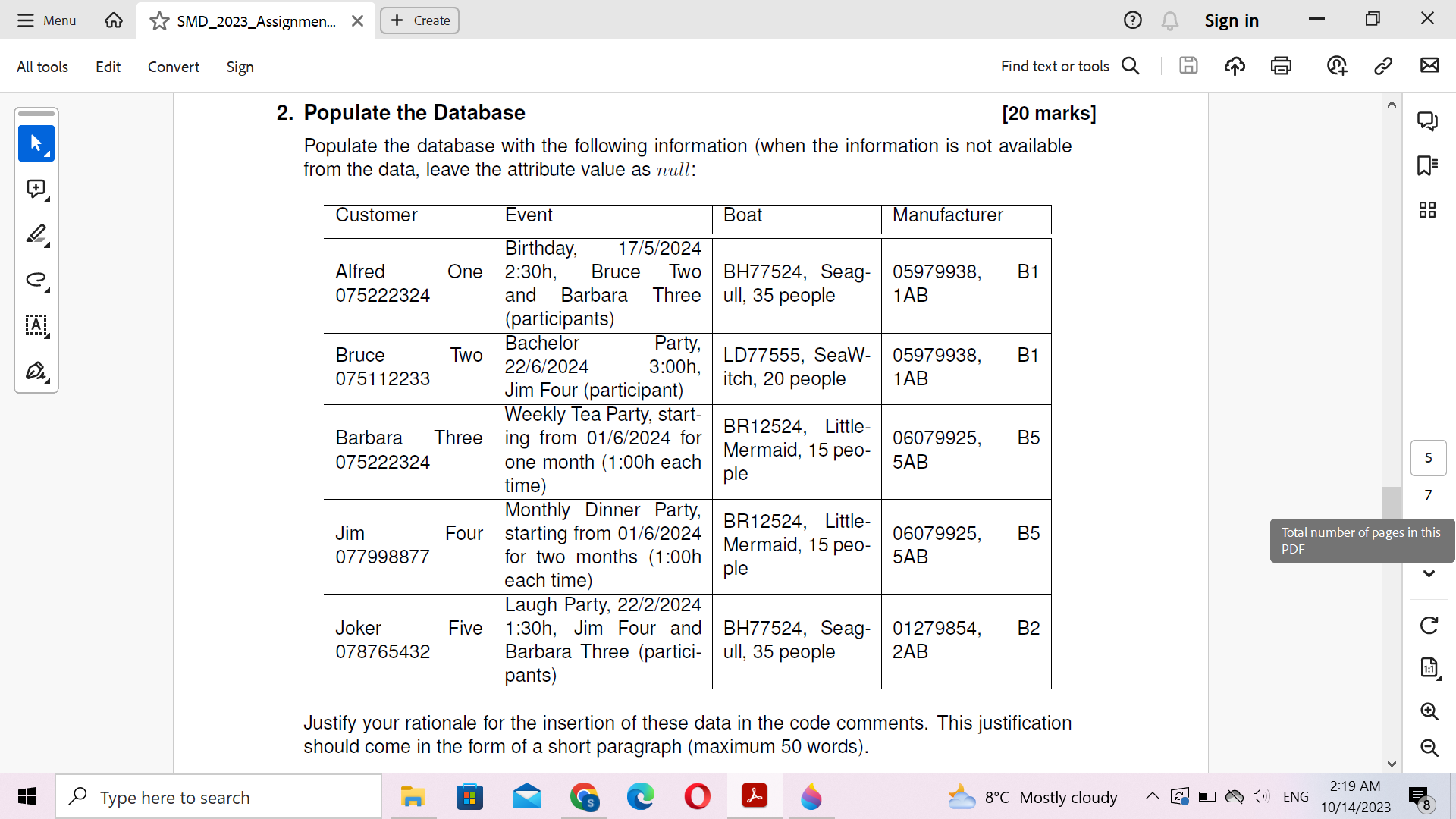 Solved This assignment tests your understanding of | Chegg.com