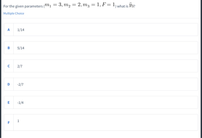 Solved The infamous "pedagogical machine". Consider a system | Chegg.com