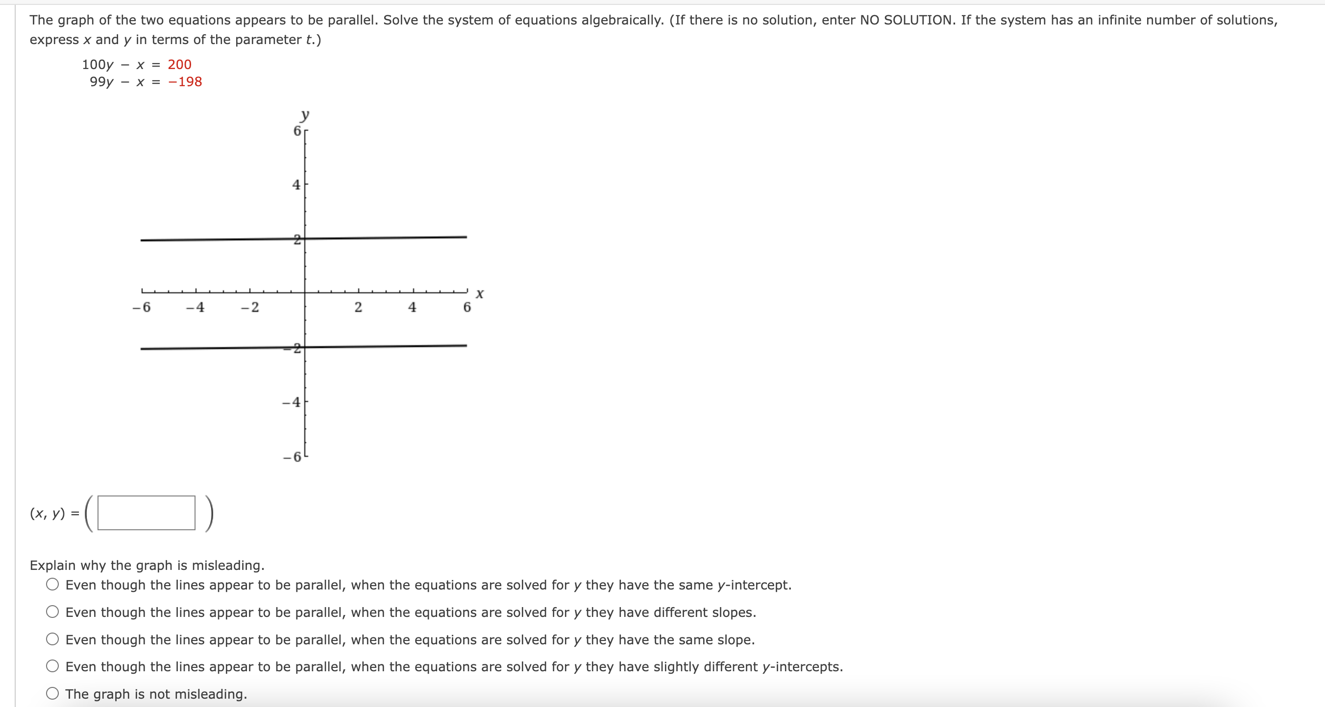 Solved express x and y in terms of the parameter t.) | Chegg.com