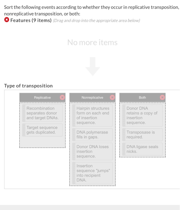 Solved Sort the following events according to whether they | Chegg.com