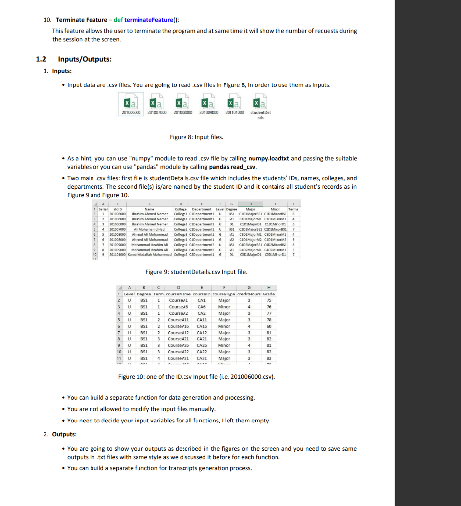 Solved 6. Minor Transcript Feature - def minor | Chegg.com