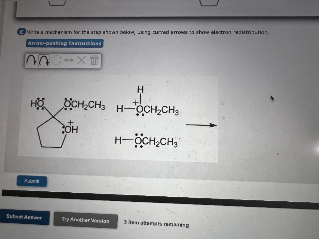 Solved Write a mechanism for the step shown below, using | Chegg.com