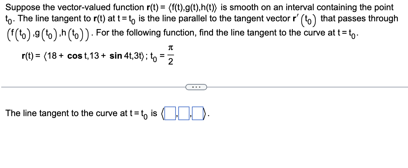 Solved Suppose the vector-valued function | Chegg.com