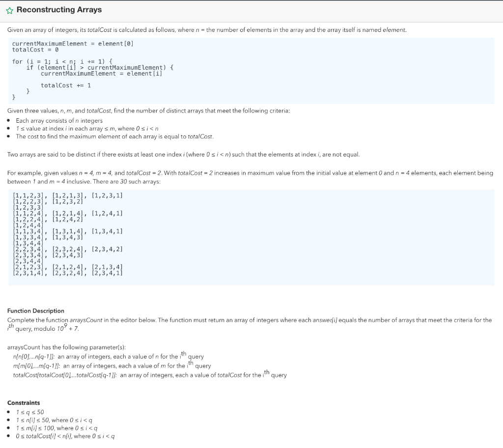 Reconstructing Arrays: Python 3 Please | Chegg.com