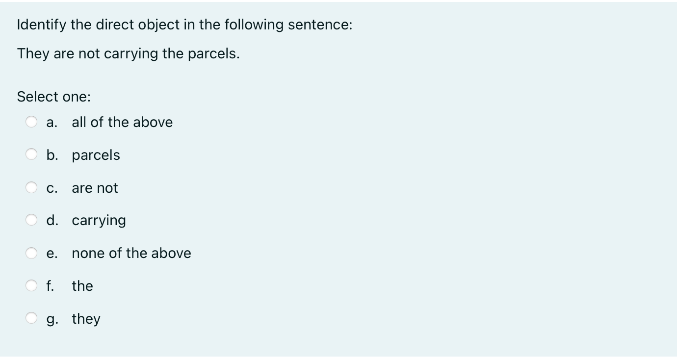 Identify the direct object in the following sentence: | Chegg.com
