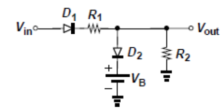Solved Plot the input/output characteristics of the circuits | Chegg.com