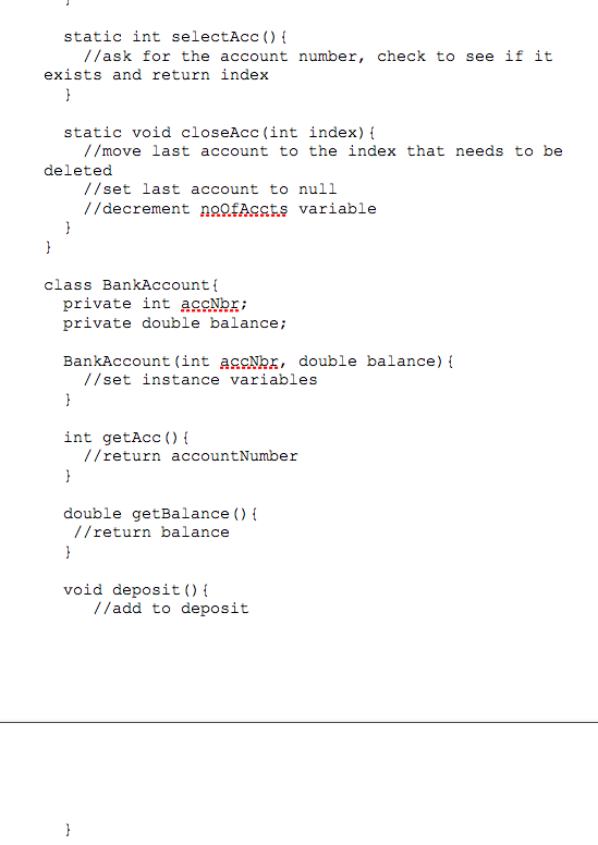 Solved IN JAVA! I WILL ONLY RATE THUMBS UP IF YOU USE THE | Chegg.com