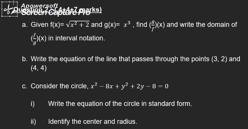 Solved i) 4x2−28x+49=0 ii) (x2−5)2+2(x2−5)−24=0 iii) | Chegg.com