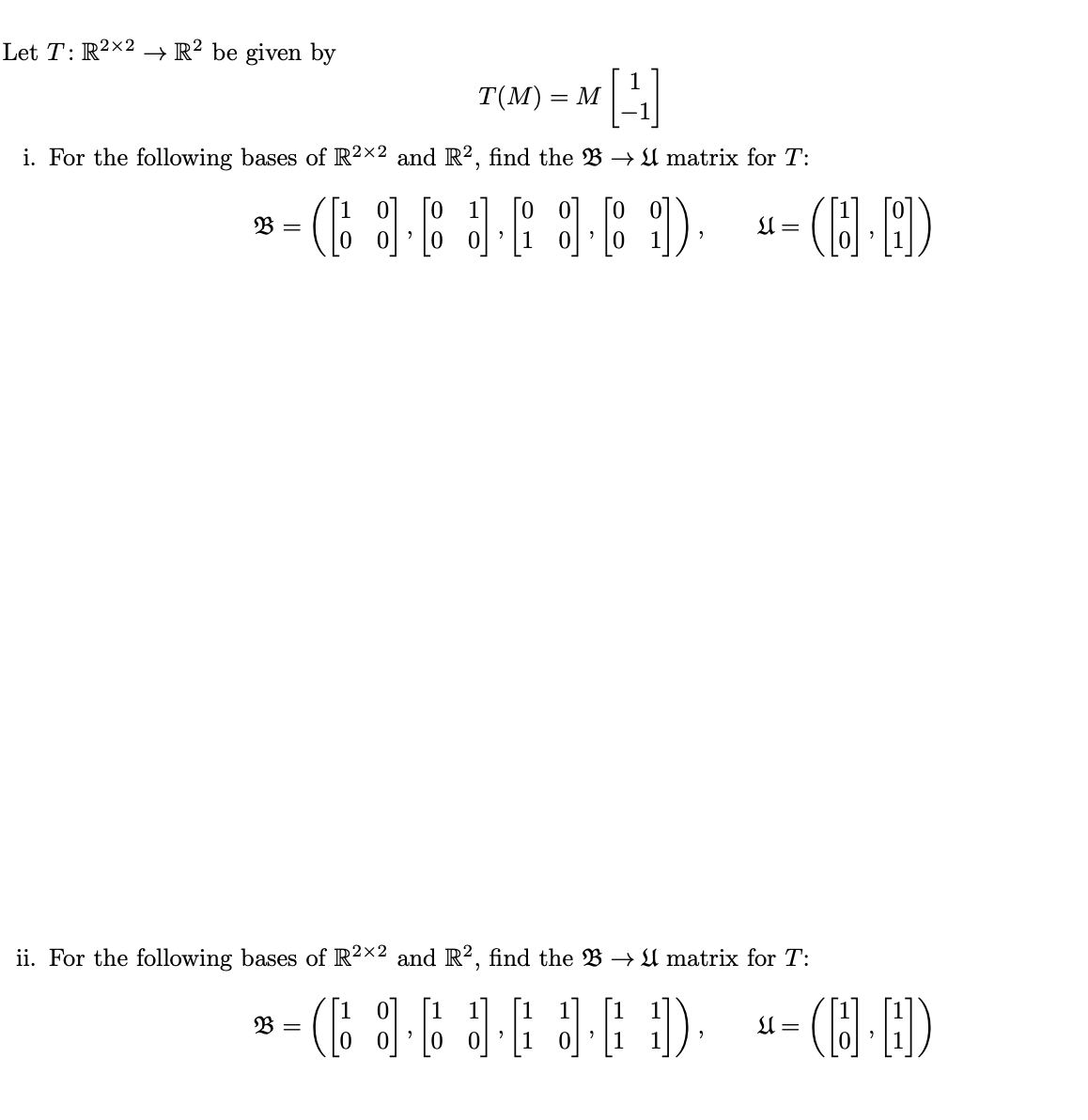 Solved The question has two parts to it. Please answer both | Chegg.com