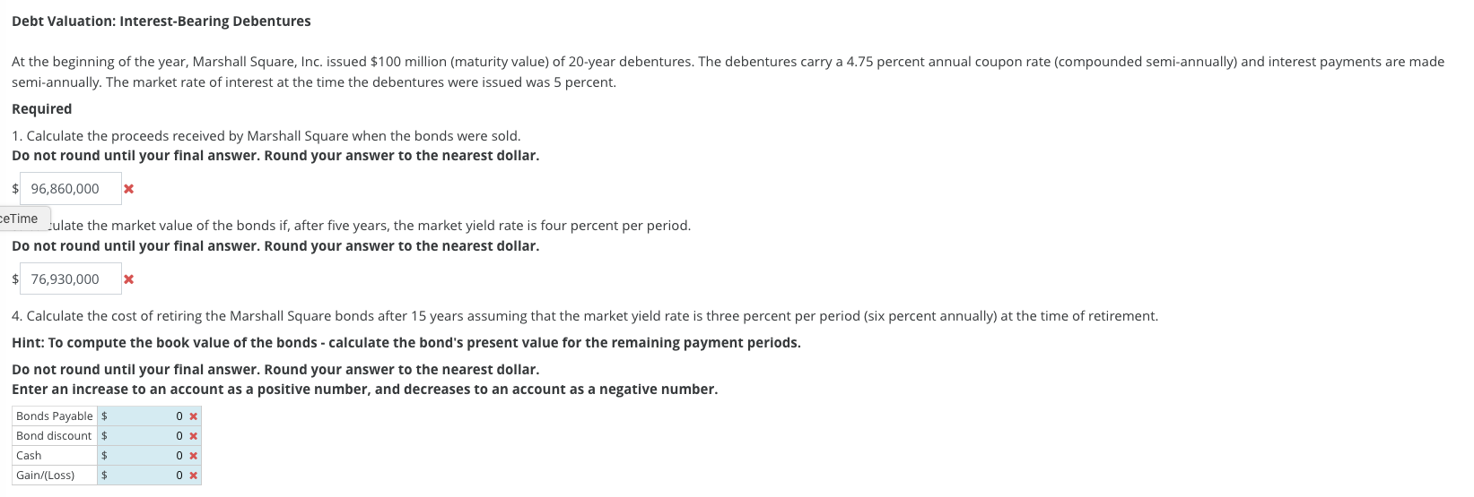 Solved Debt Valuation: Interest-Bearing Debentures At the | Chegg.com