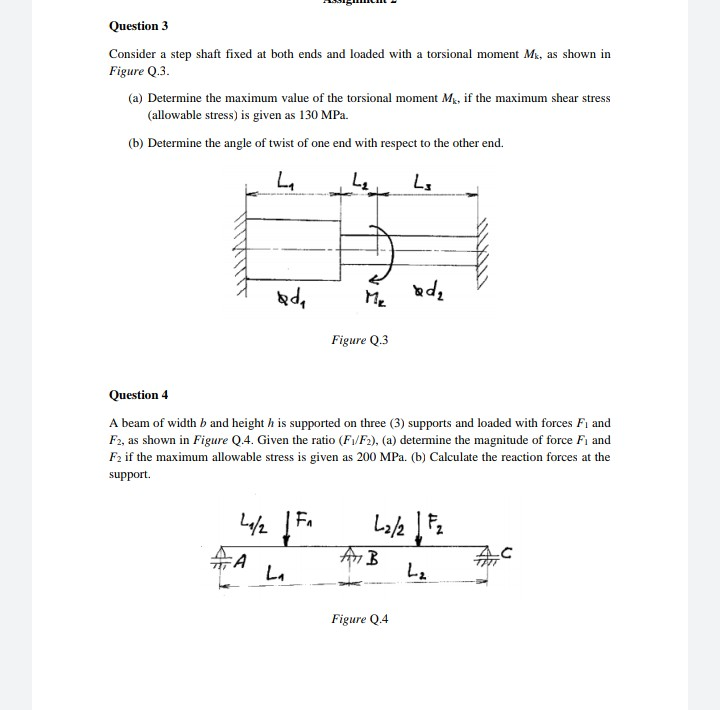Torsion Of Beam Fixed At Both Ends - The Best Picture Of Beam