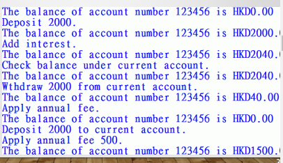 Solved Store the 3 ﻿classes: BankAccount, SavingsAccount | Chegg.com