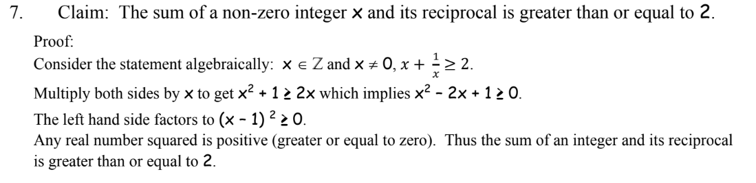 Solved Carefully read the given proof, identify the | Chegg.com