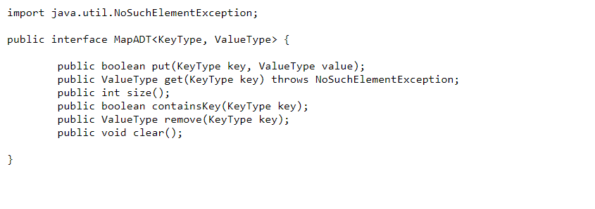 Solved I need help with an implementation of a Hashtable in | Chegg.com
