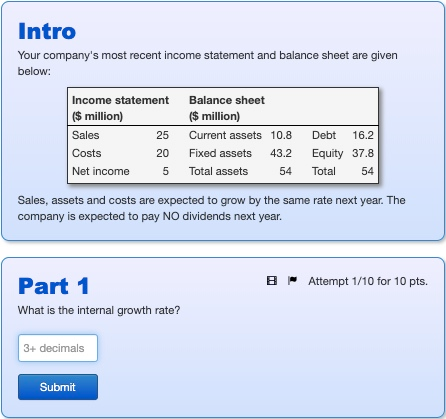 Solved Intro Model Corp.'s most recent balance sheet and | Chegg.com
