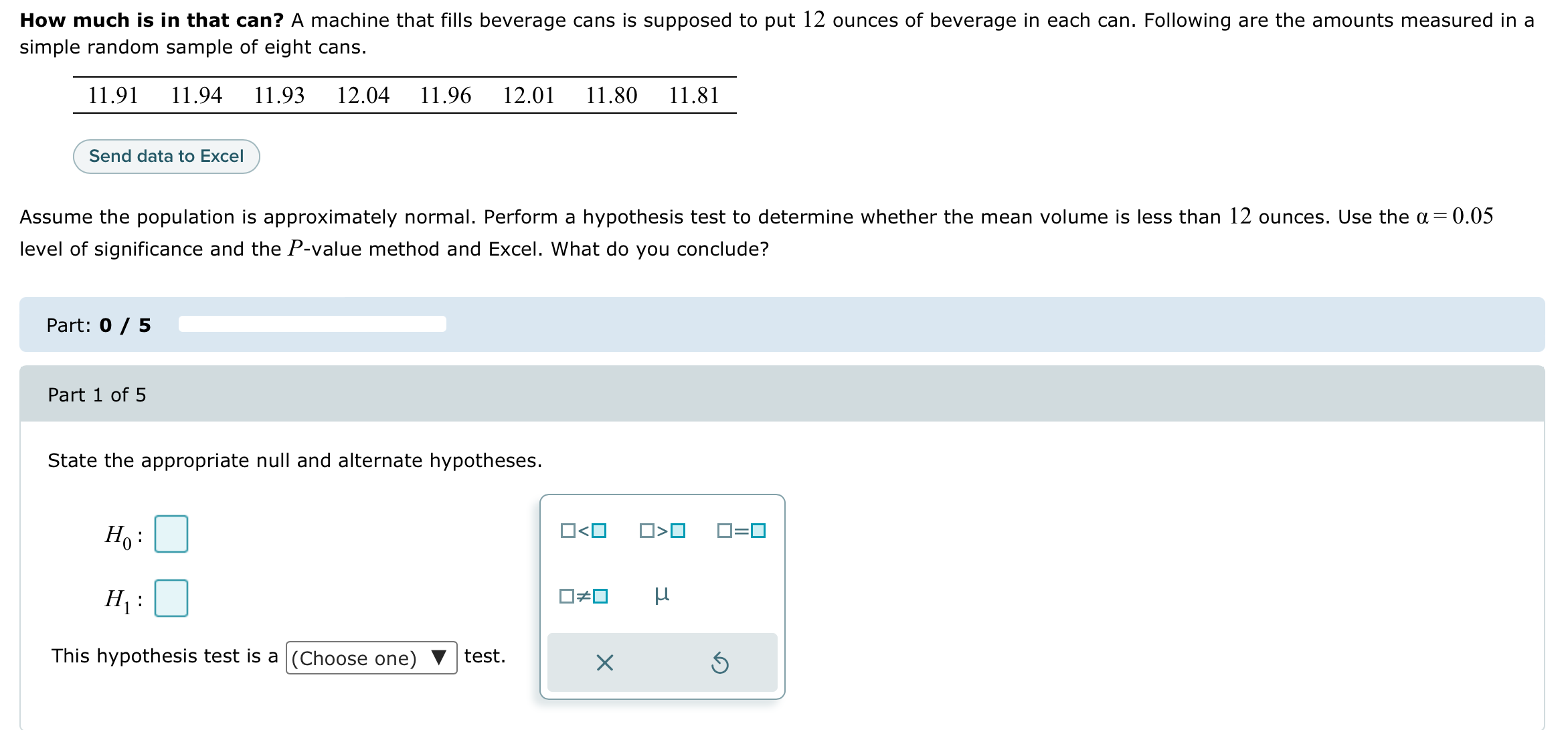 Solved (b) State the appropriate null and alternate | Chegg.com