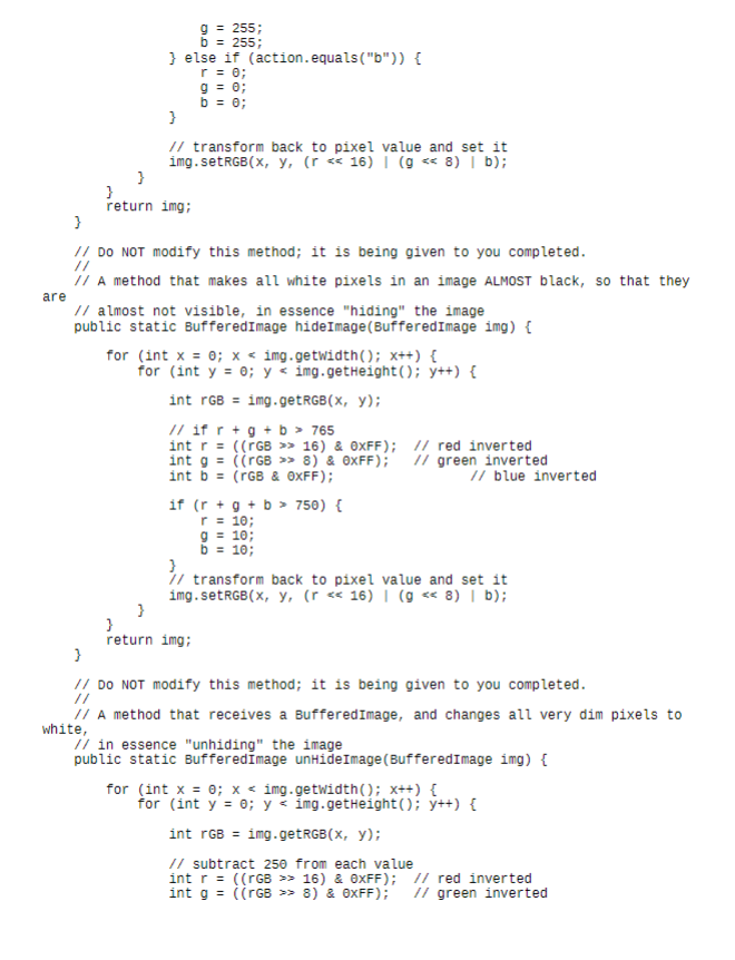 Solved file// Bufferedimage buff, and output the results. // | Chegg.com