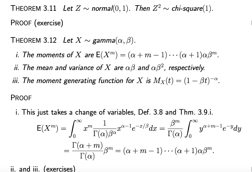 Solved 6. Let Z∼normal(0,1). Prove Z2∼ chi-square(1). This | Chegg.com