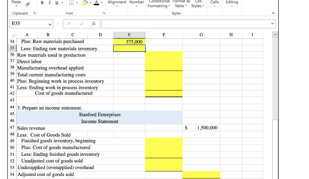Solved 1. Calculate and dispose of overapplied or | Chegg.com