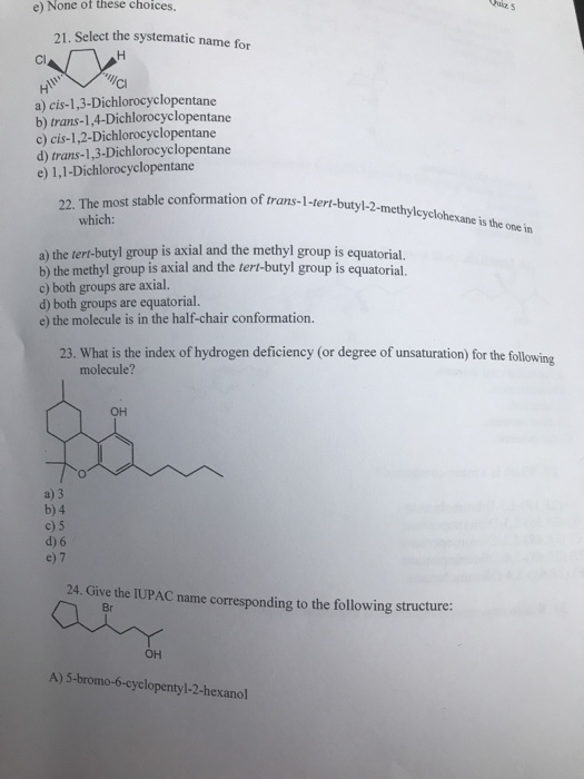 Cis 1 3 Dichlorocyclopentane