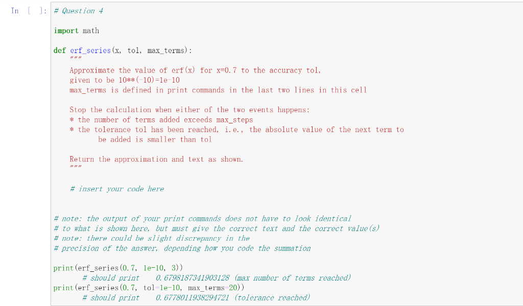 Solved 4. [2] In this question you will approximate the | Chegg.com