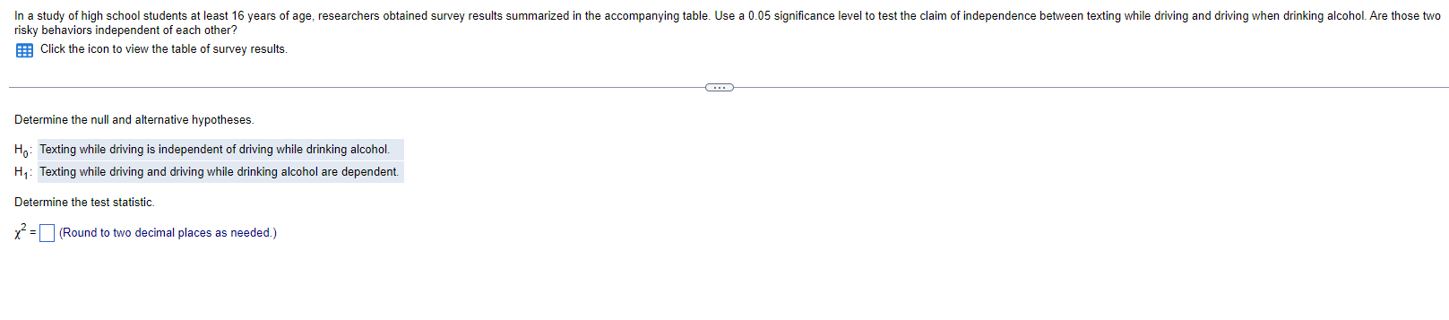 Solved Yes No Texted While Driving 729 3061 No | Chegg.com