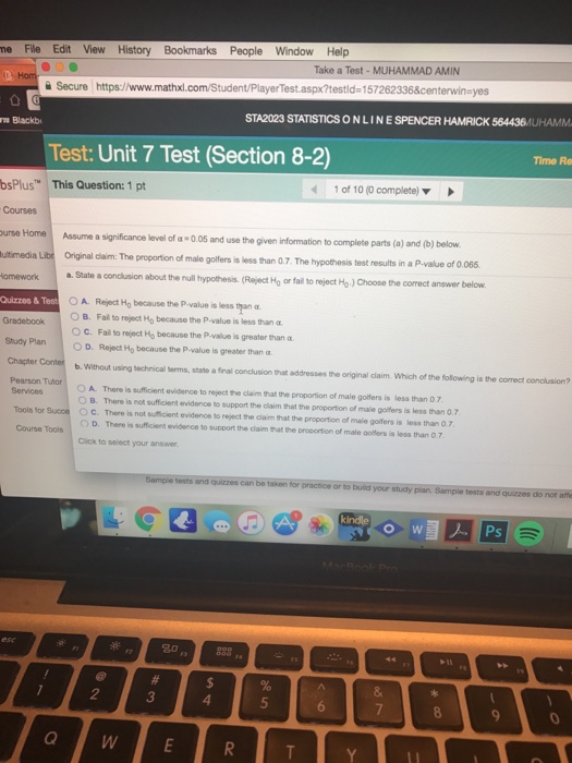 Solved me File Edit View History Bookmarks People Window | Chegg.com